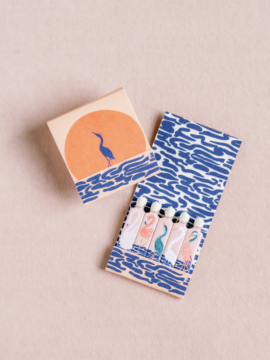 Birds 10 Strike Matchbooks – One and Only Paper