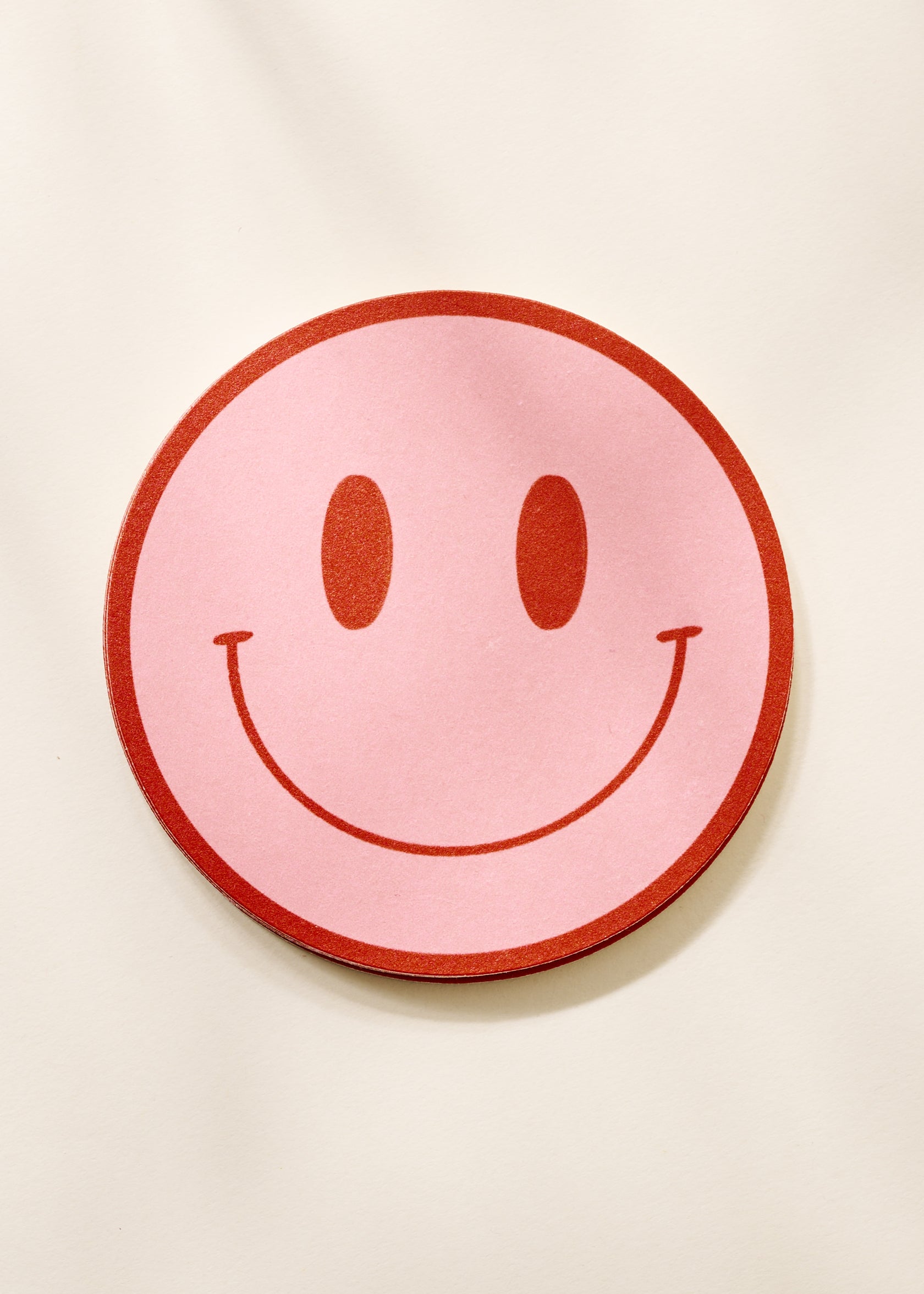 Peach and Tomato Smile Coasters - Set of Four – One and Only Paper